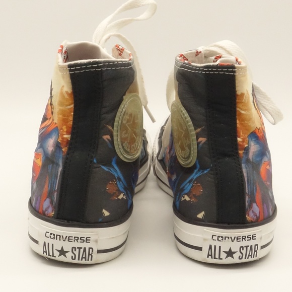 Converse | Shoes | Converse All Star Superman Marvel High Top Sneaker ...